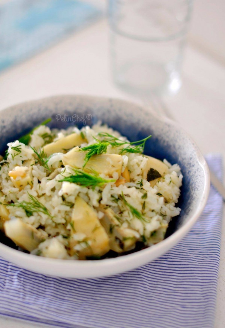 Enginarlı Pilav - PelinChef