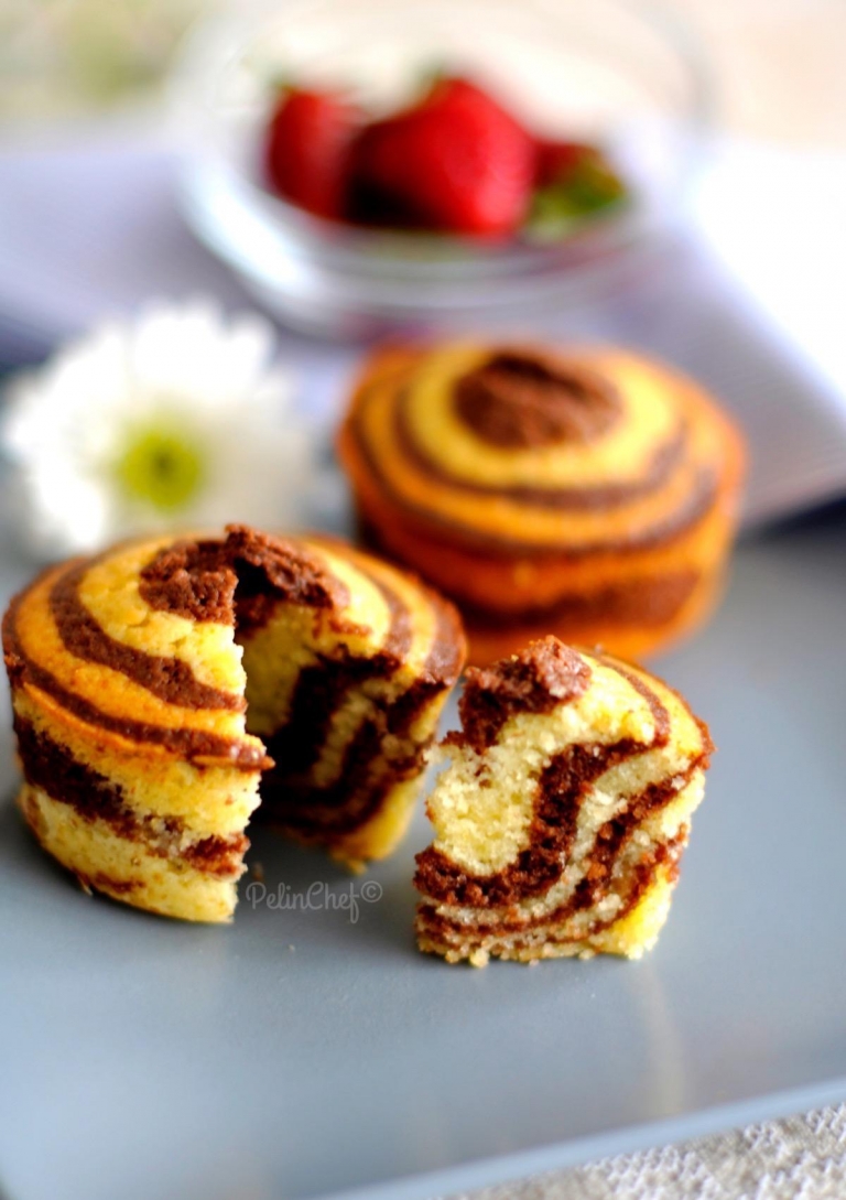 Mini Zebra Kek - PelinChef