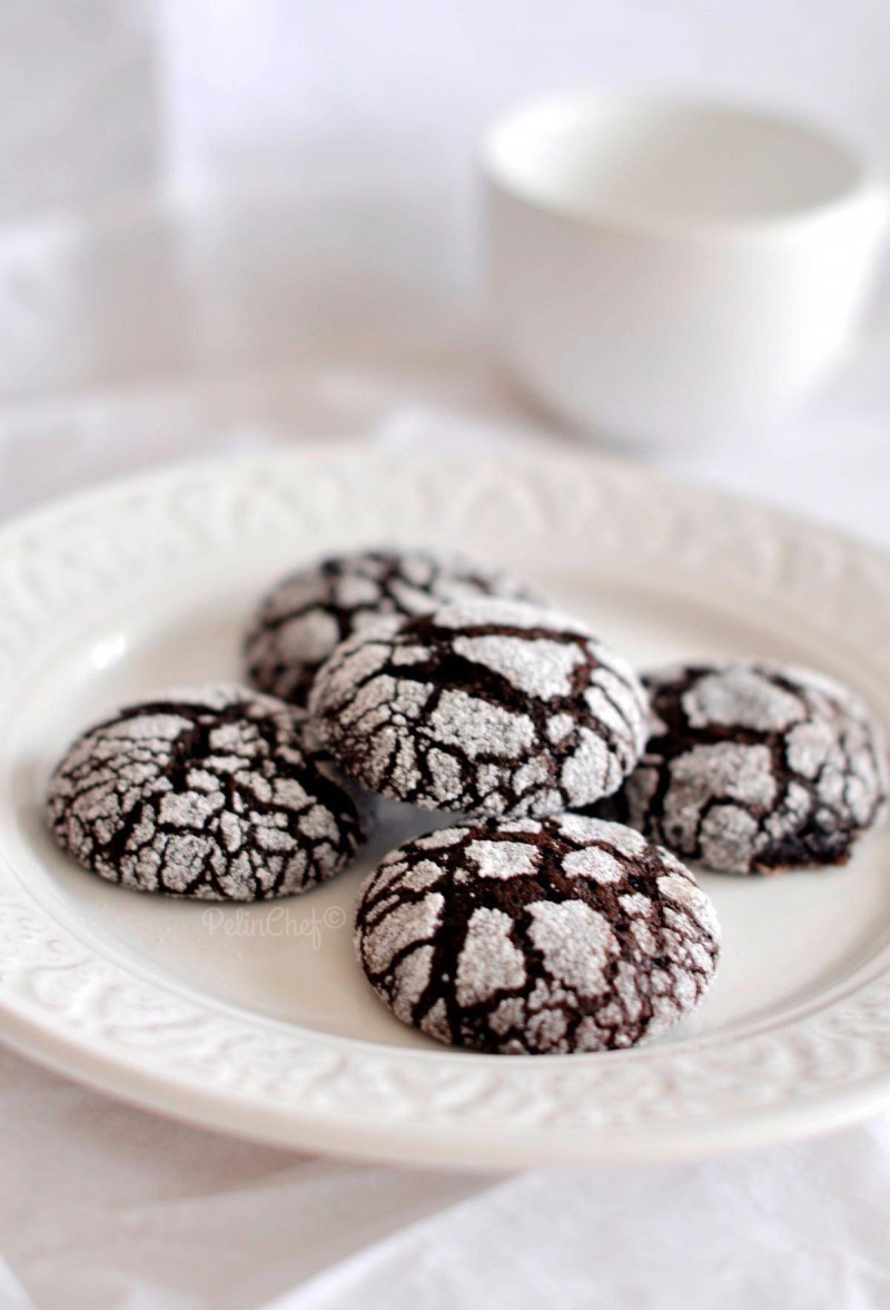 Kakaolu Çatlak Kurabiye - PelinChef